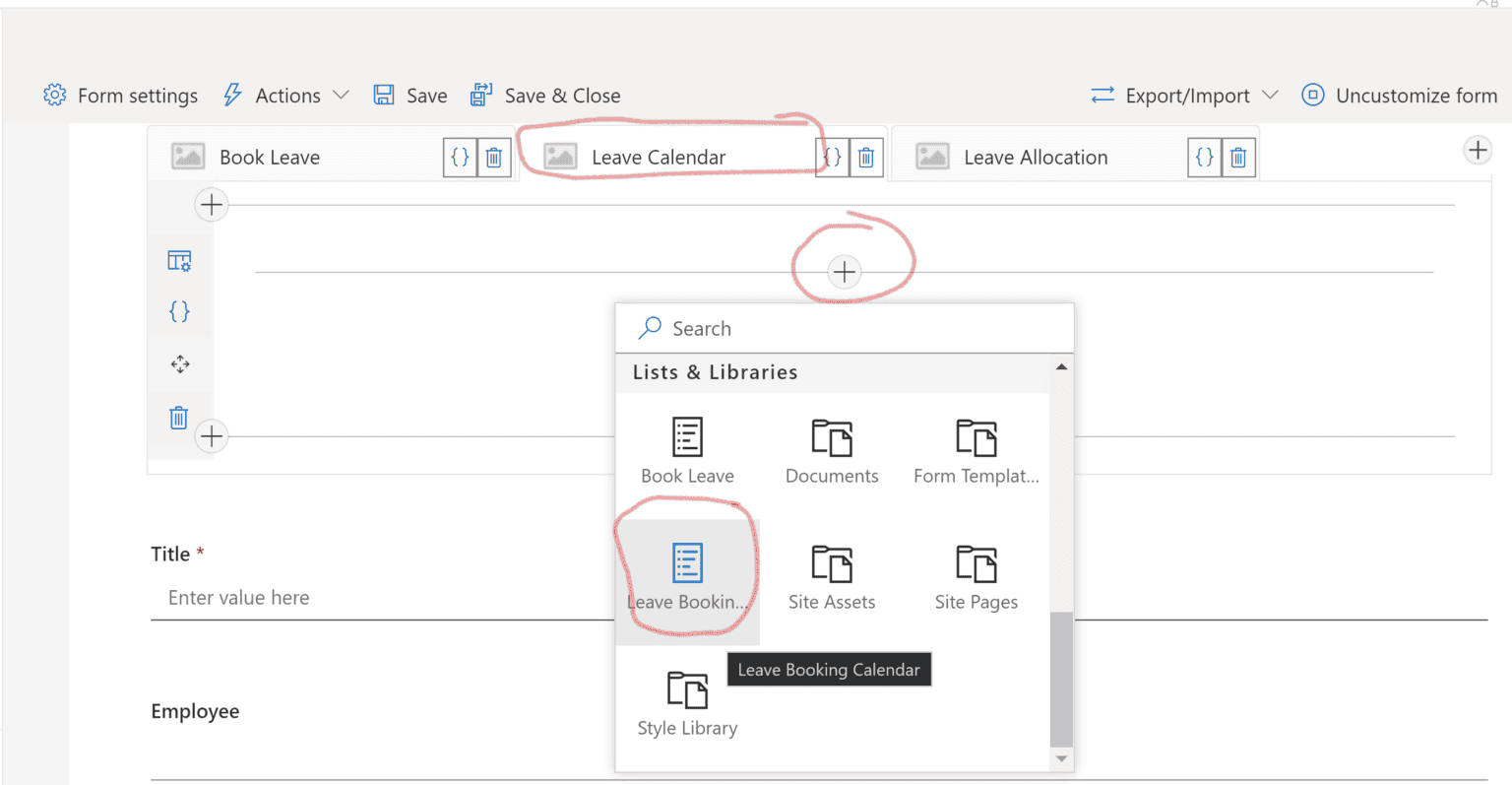 Building a Leave Booking System with SharePoint Lists and Lightning Forms - Lightning Tools