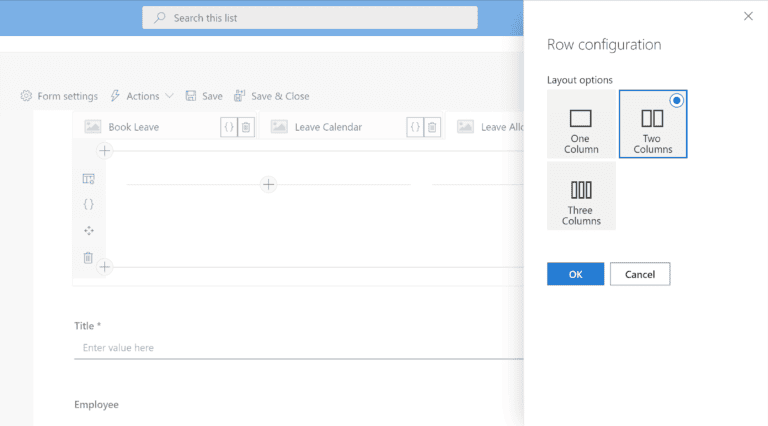 Building a Leave Booking System with SharePoint Lists and Lightning Forms - Lightning Tools