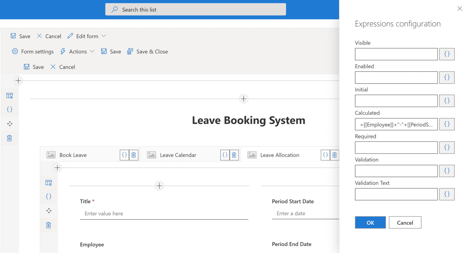 Building a Leave Booking System with SharePoint Lists and Lightning ...