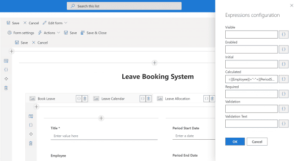 Building a Leave Booking System with SharePoint Lists and Lightning ...