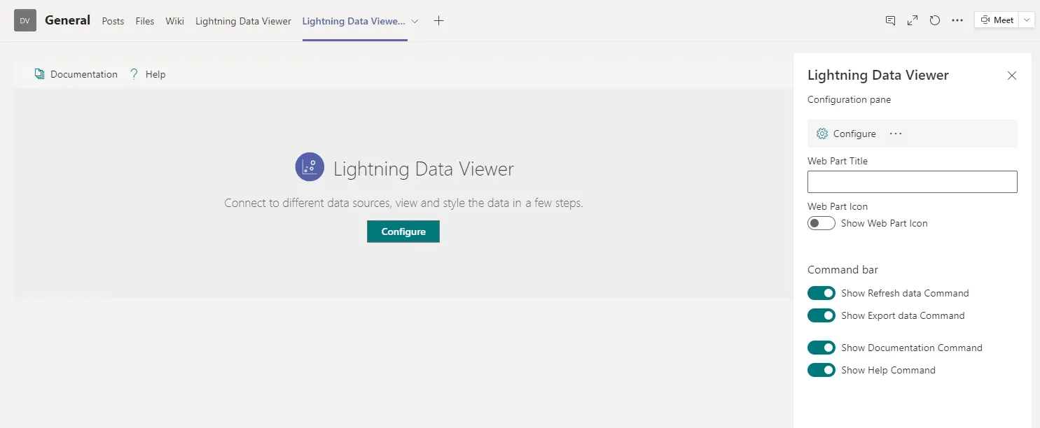 Getting Started with the Data Viewer Client Side Web Part - Lightning Tools