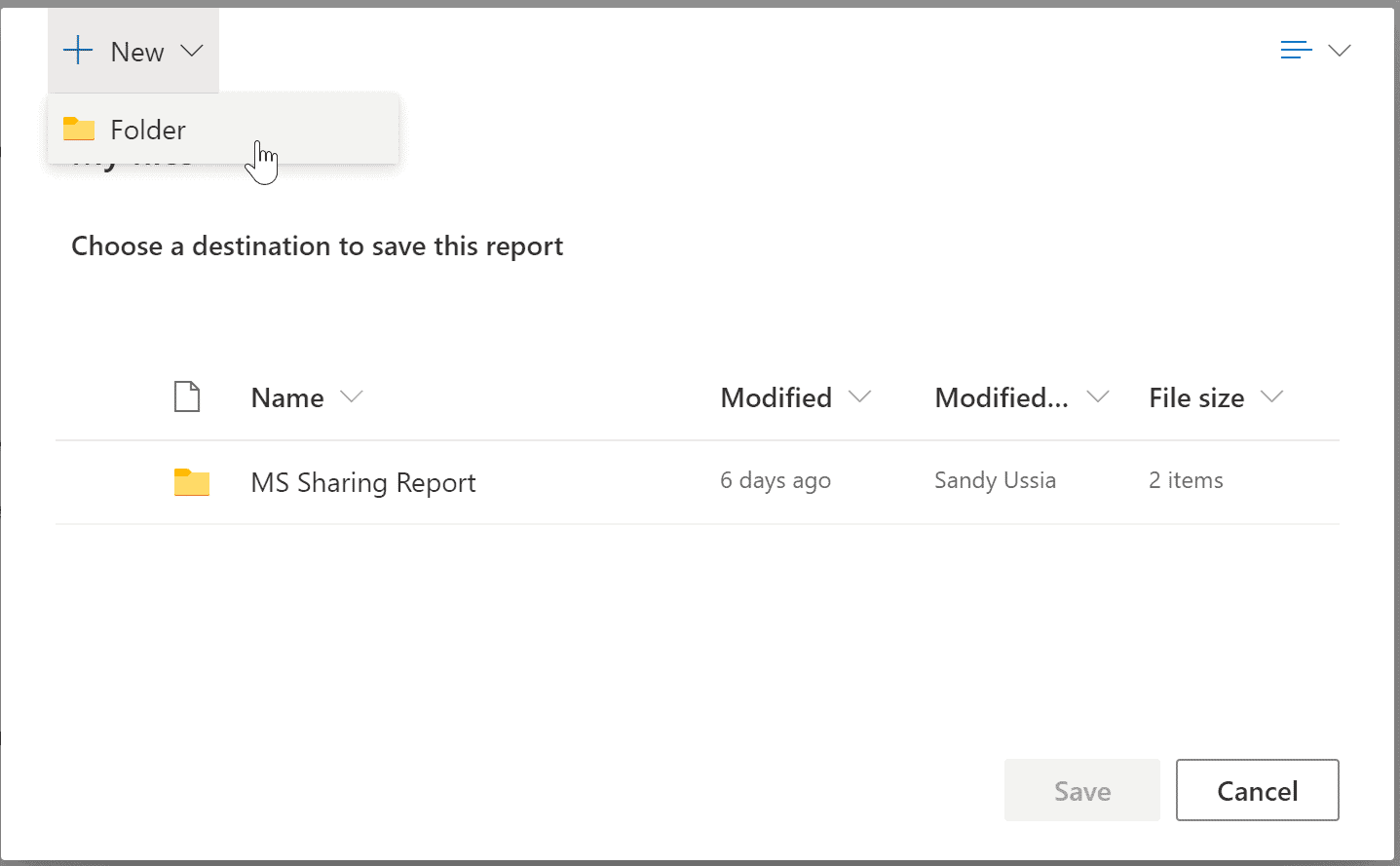 OneDrive Sharing Report - Lightning Tools