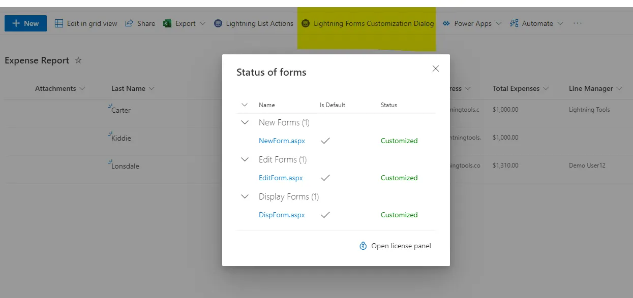 Document Generator - Lightning Tools