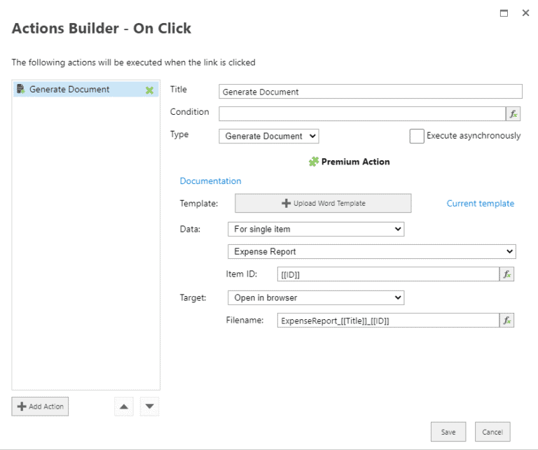 Document Generator - Lightning Tools