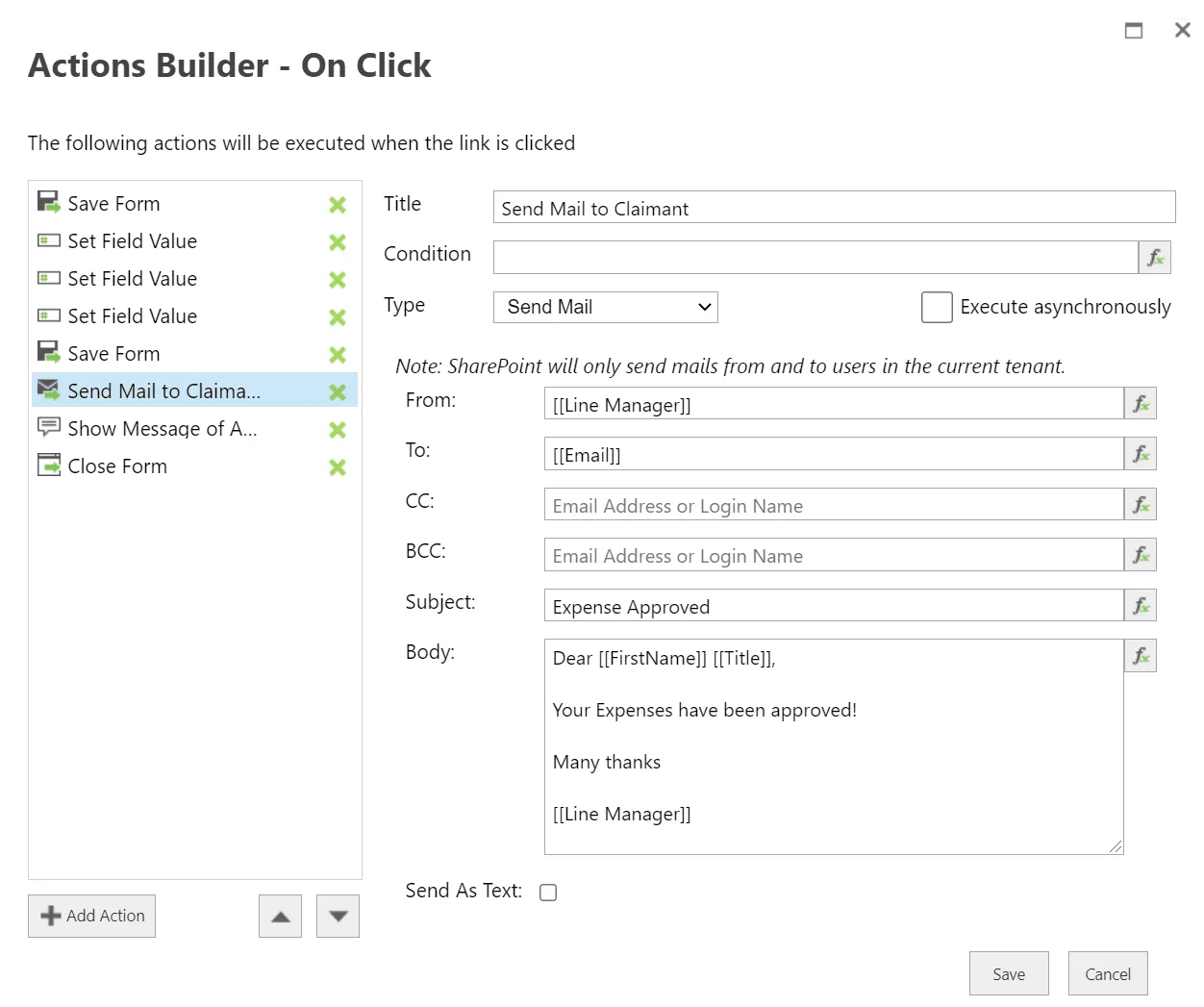 New Action Builder for Lightning Forms and List Actions - Lightning Tools