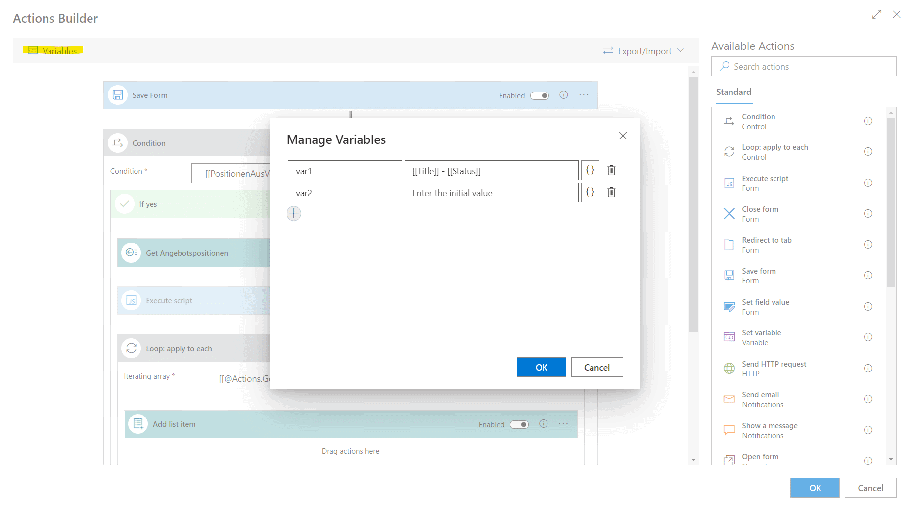 New Action Builder for Lightning Forms and List Actions - Lightning Tools