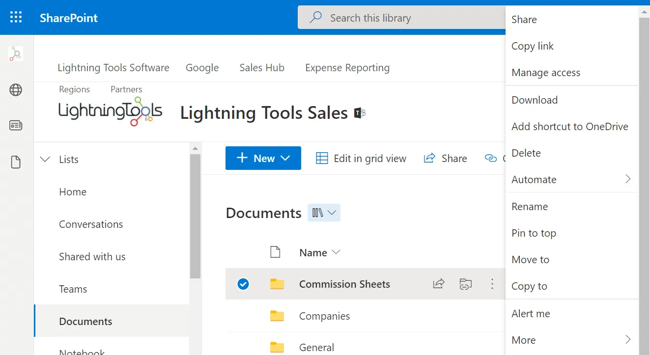 Manage SharePoint Permissions in SharePoint Online Sites - Lightning Tools