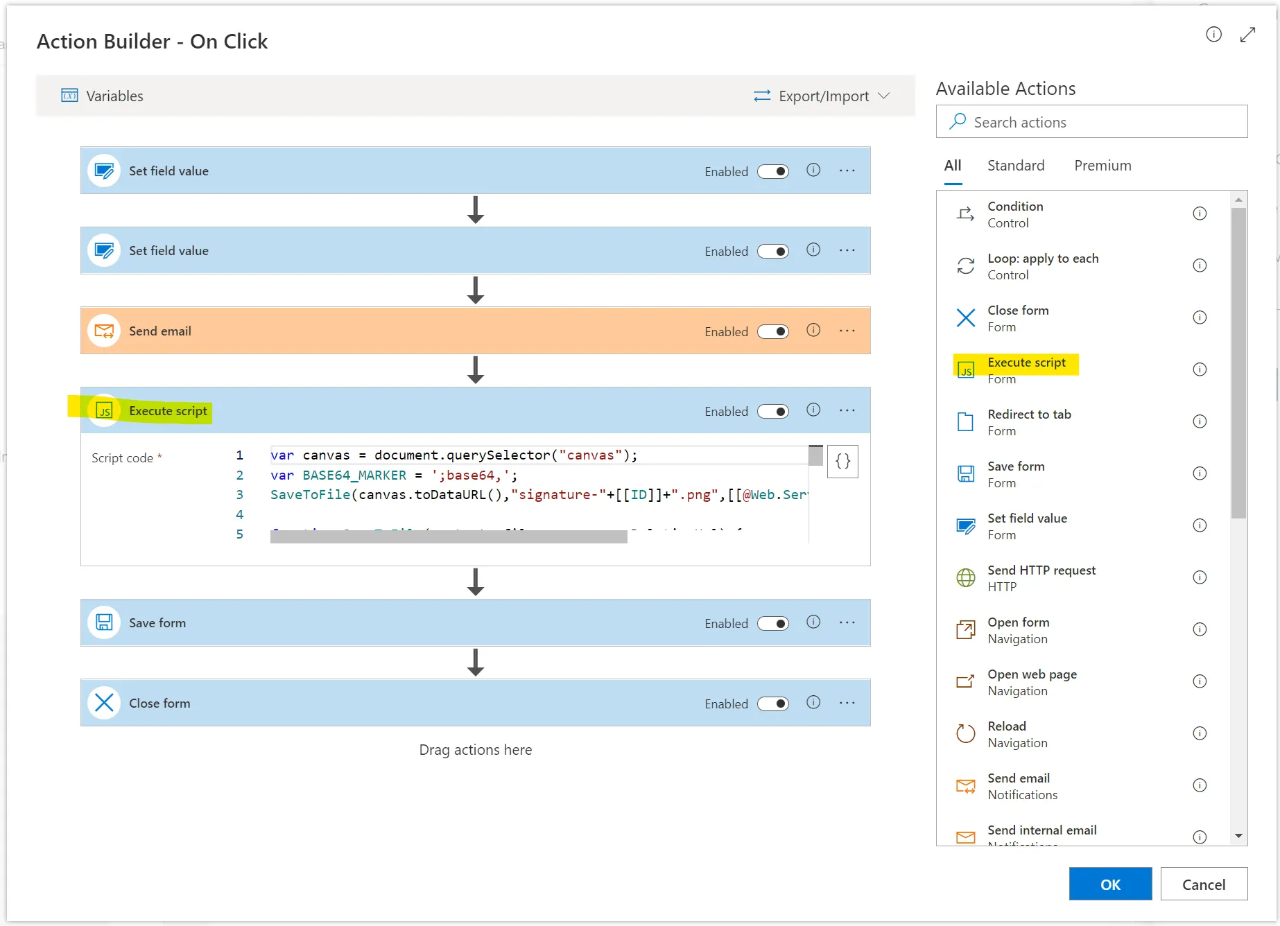 Lightning Forms Creating Actions Form Load Actions Lightning Tools