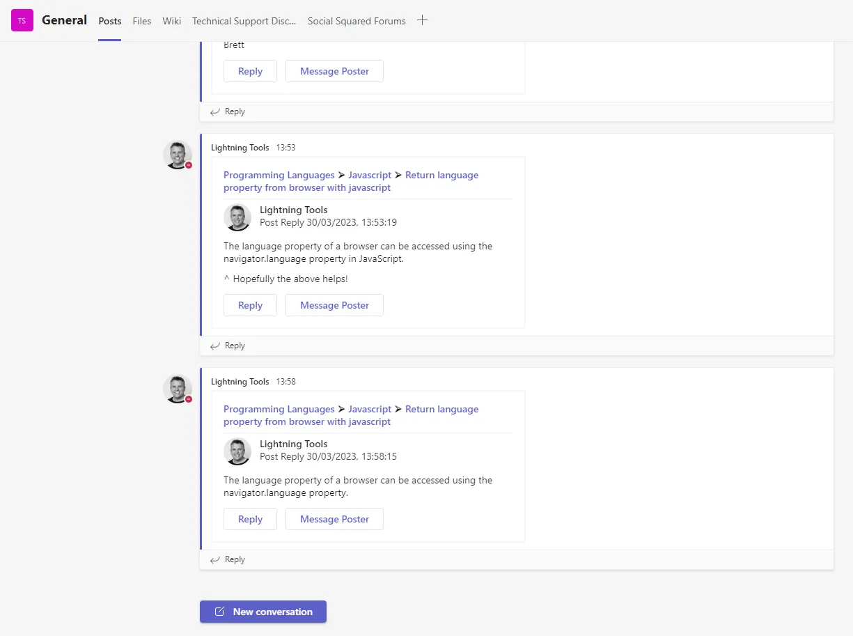 New Social Squared V4 Release for SharePoint Online & Teams - Lightning Tools