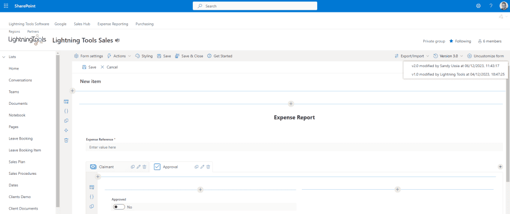 Mastering SharePoint Form Design - Multiple Product Updates - Lightning ...